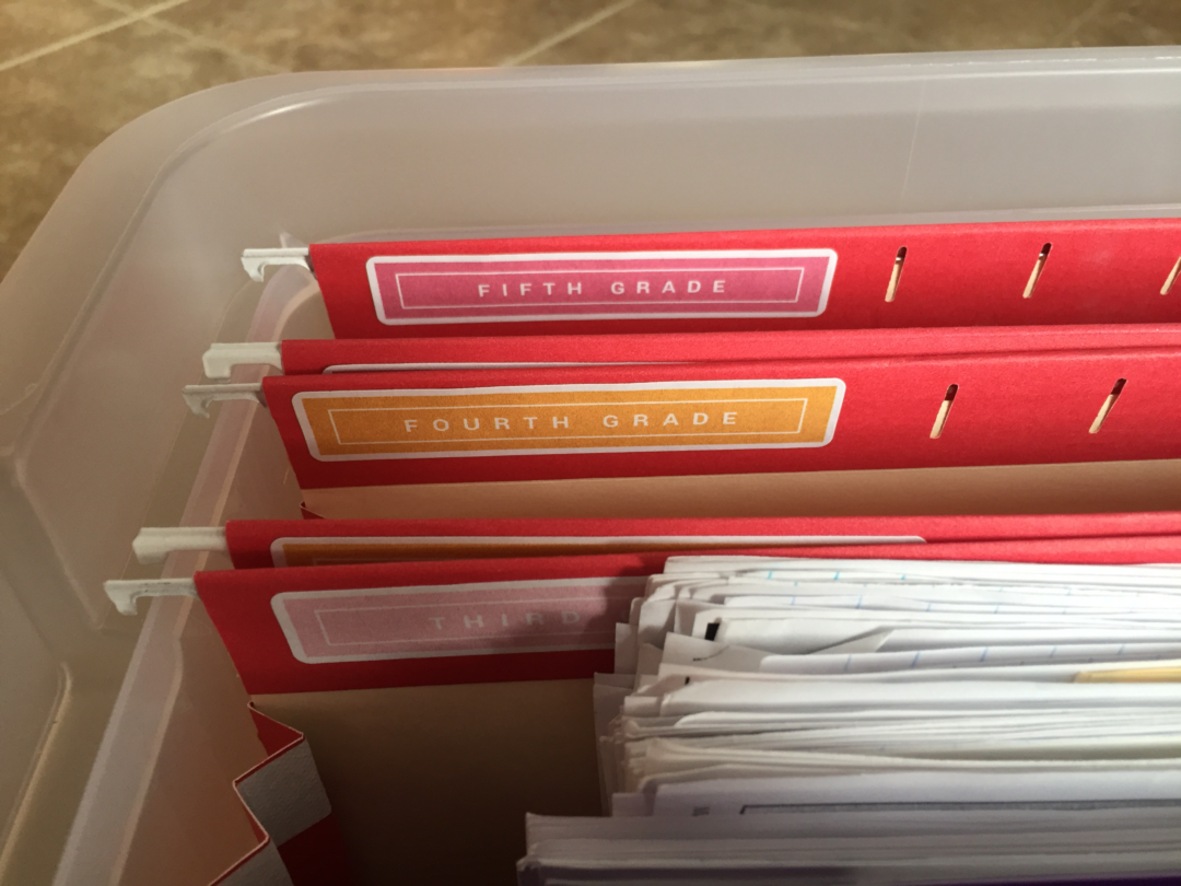 Ideas for Organizing Kid’s Papers - Top Shelf Home Organizing