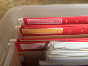 Ideas for Organizing Kid’s Papers - Top Shelf Home Organizing